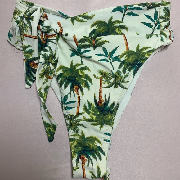 Swim | High Leg Pam Tree Swim Bottoms | Poshmark